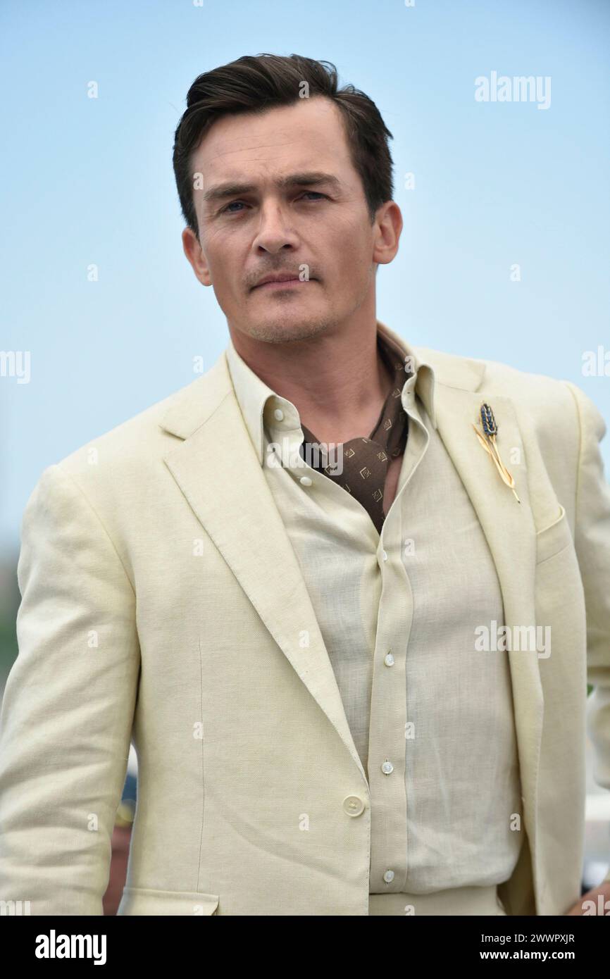 Actor Rupert Friend posing during the photocall of the film “Asteroid ...