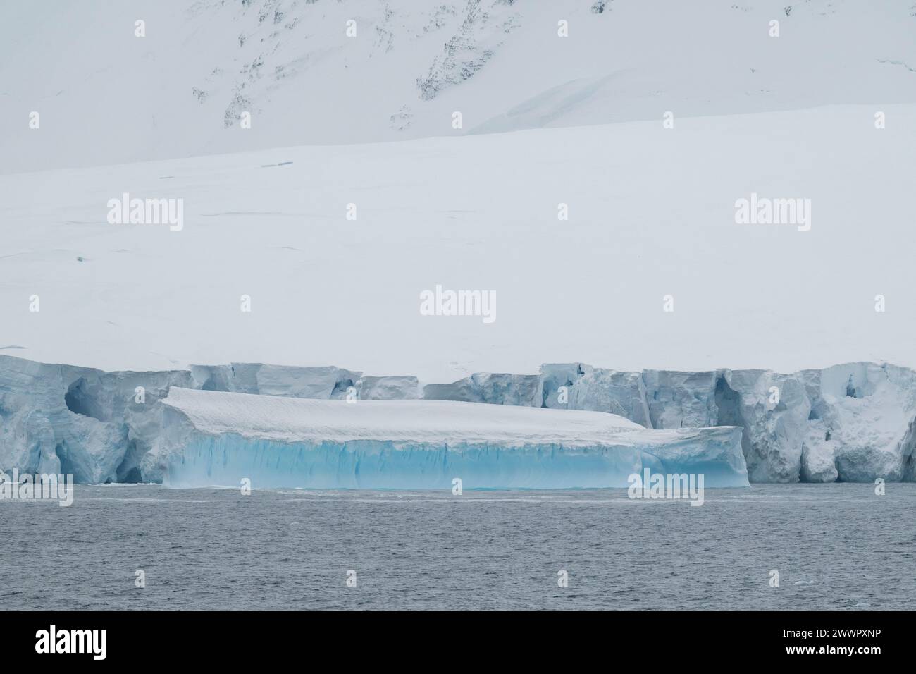 Antarctica, Southern Ocean, Balleny Islands. Coastal view of Sturge ...