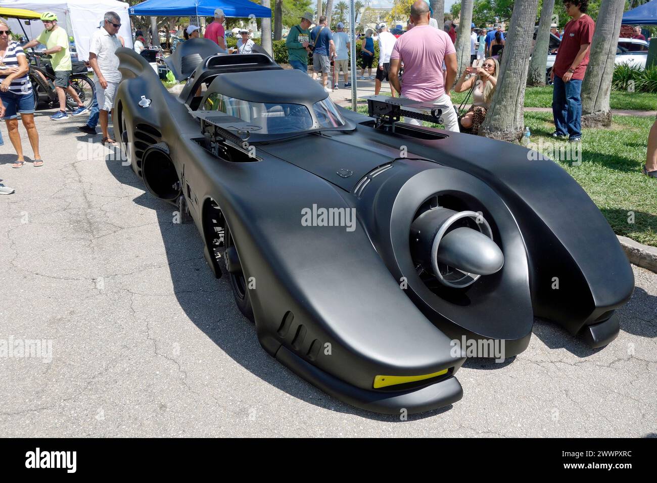 batmobile at car show Stock Photo - Alamy