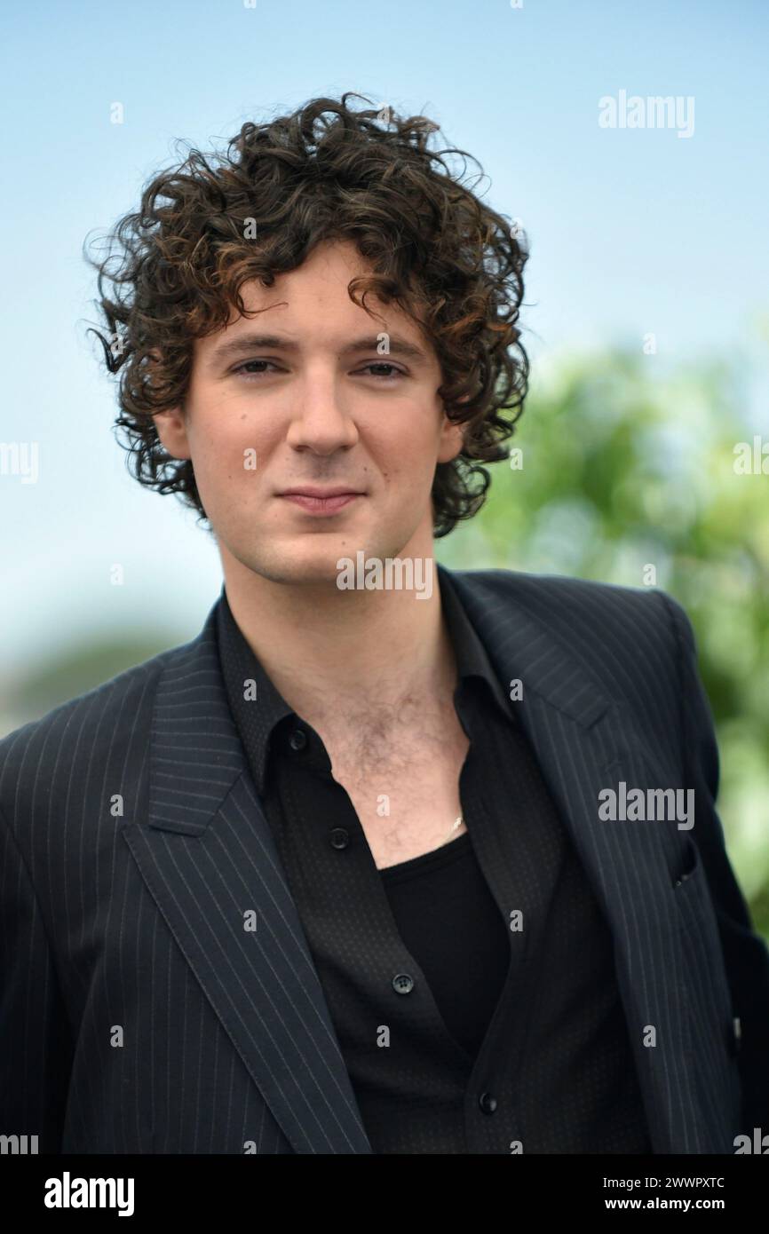 Actor Vincent Lacoste posing during the photocall of the film ...