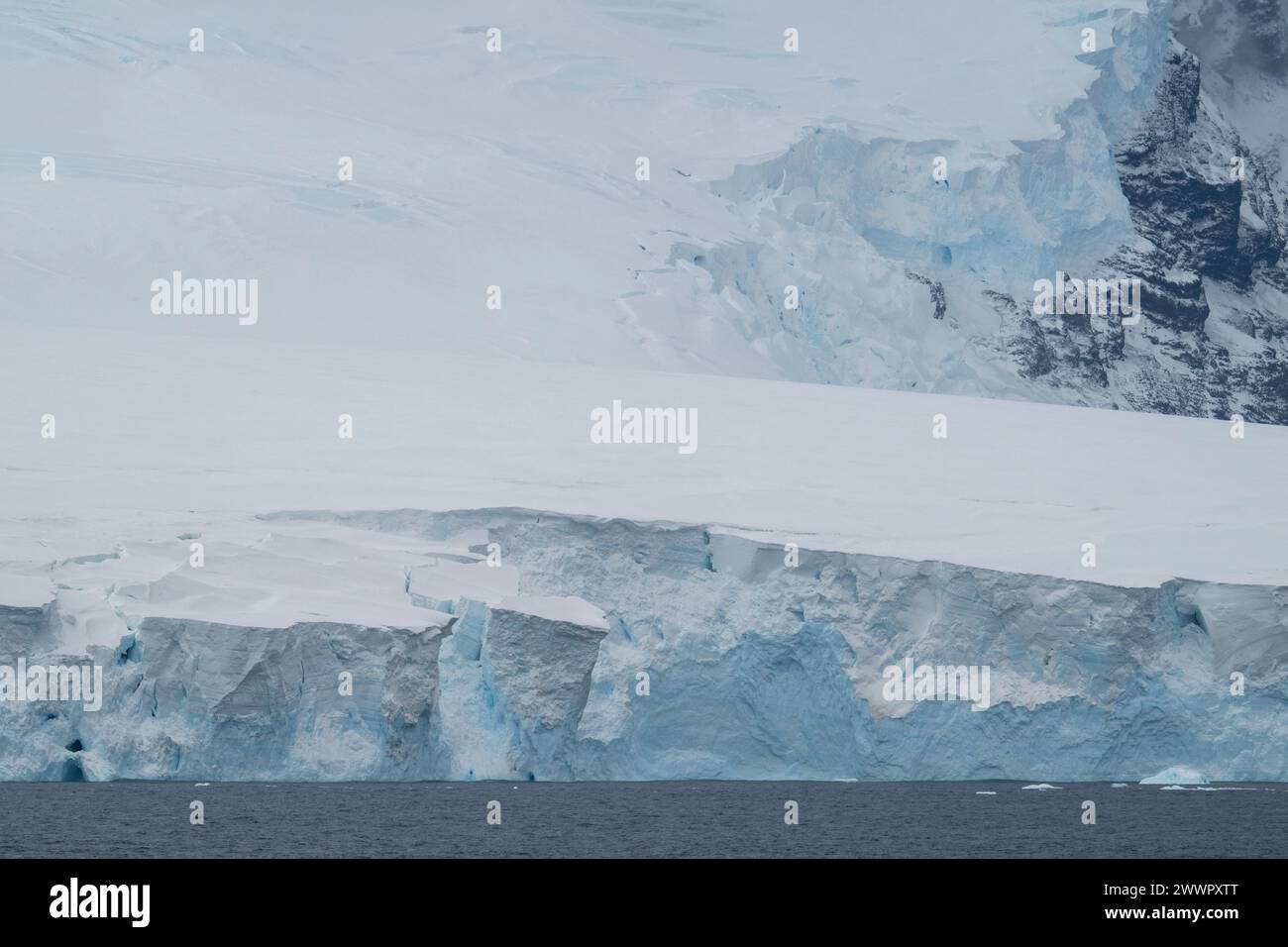 Antarctica, Southern Ocean, Balleny Islands. Coastal view of Sturge ...