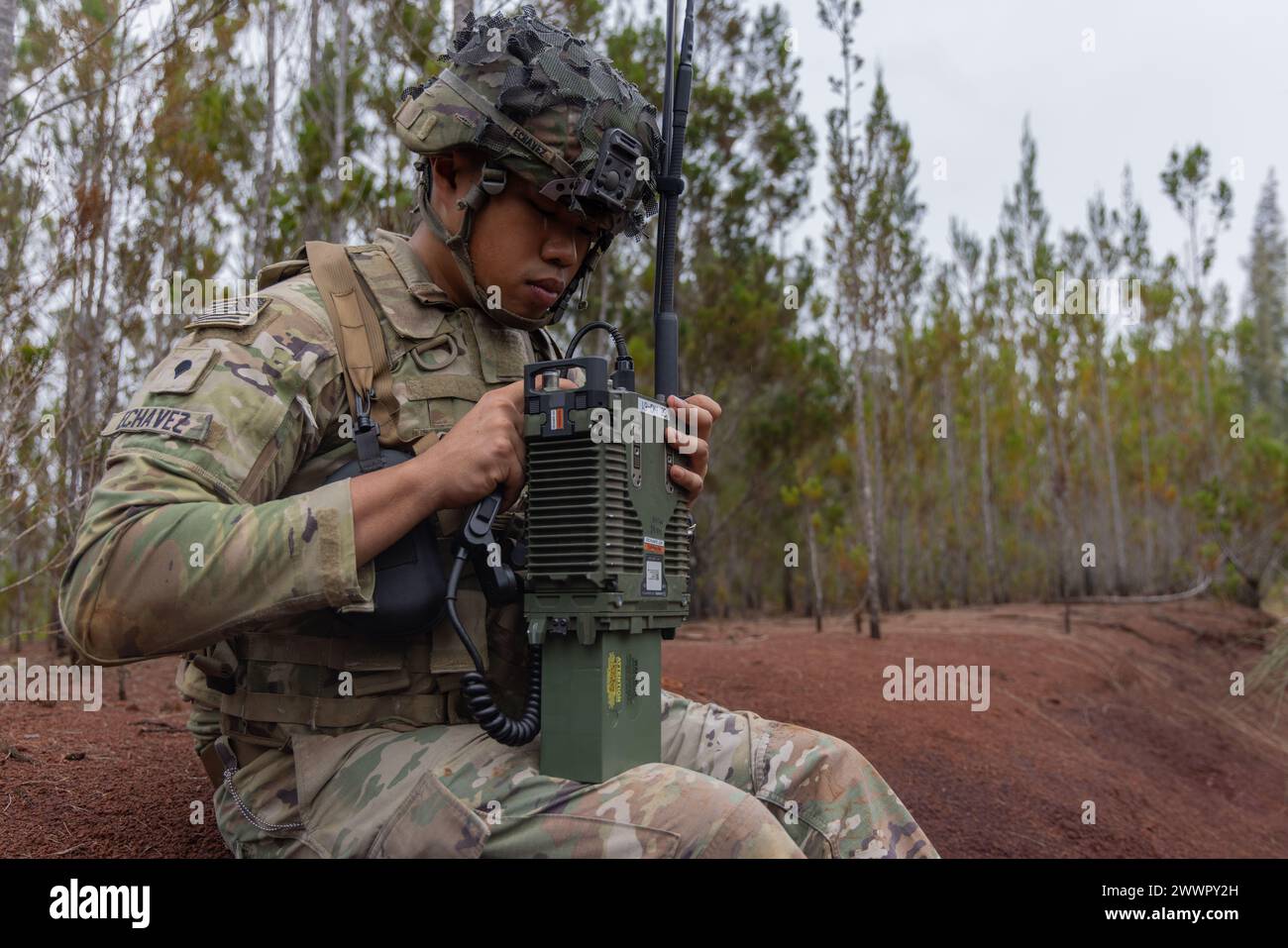 U.S. Army Spc. Joshua Echavez, a religious affairs specialist with the ...