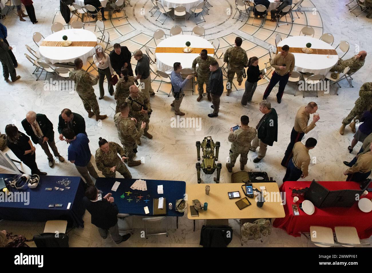 Service members from military units across Utah including the Air and ...