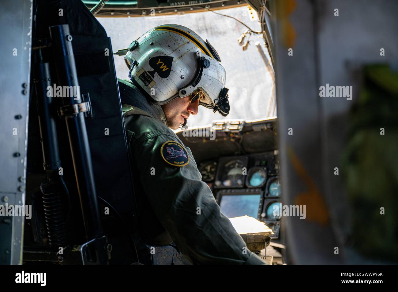 PACIFIC OCEAN (Feb. 9, 2024) U.S. Marine Capt. Victor Macias-Angel ...