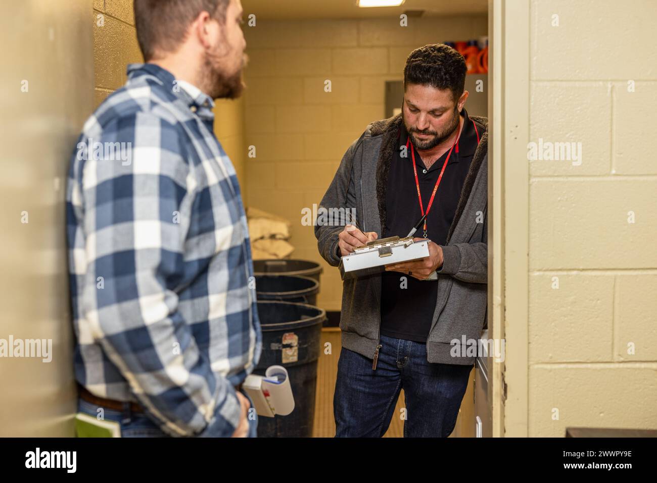 Stephen DeJesus, a safety specialist with Marine Corps Base Quantico ...