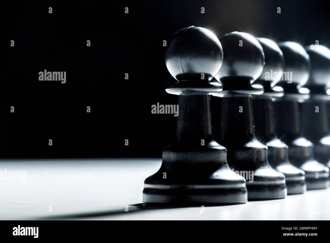 Lone chess queen on hi-res stock photography and images - Alamy