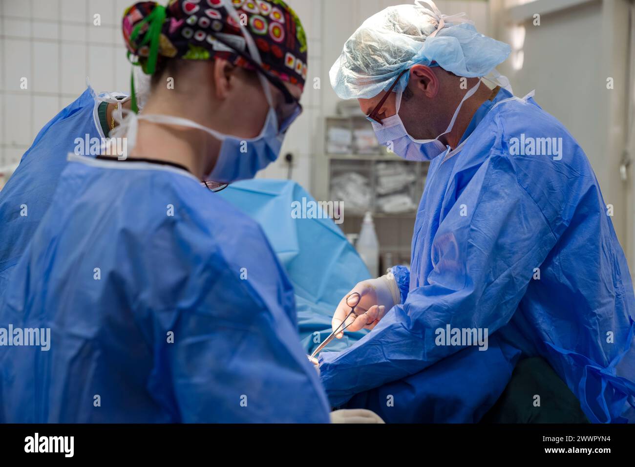 U.S. Air Force reservist Lt. Col. Shea Pribyl, general surgeon from the ...