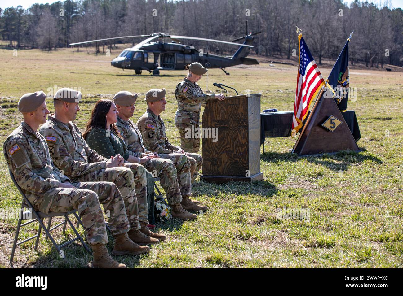 A group of U.S. Army Rangers, assigned to 5th Ranger Training Battalion ...