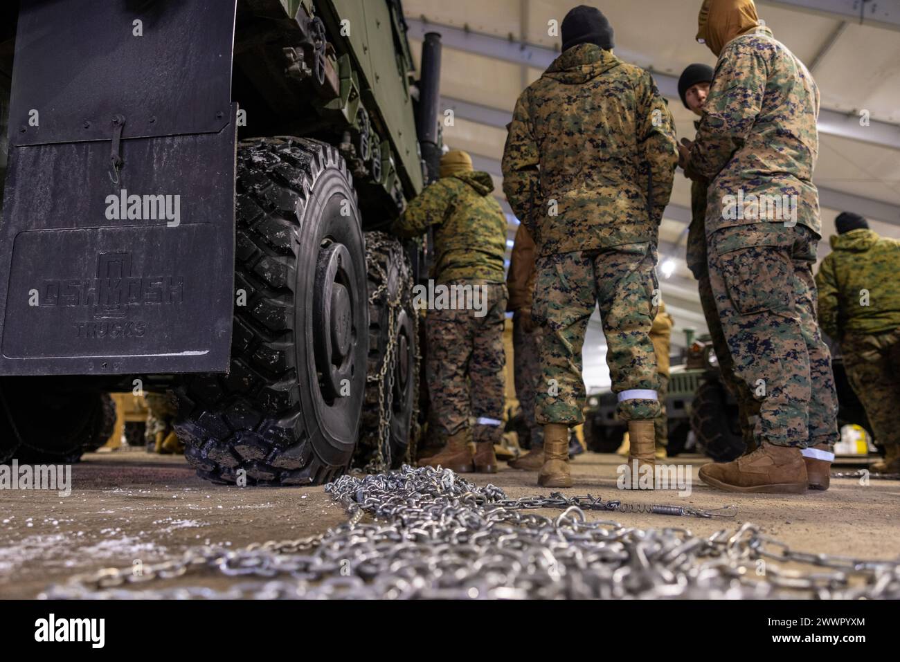 U.S. Marines with 2nd Marine Aircraft Wing, II Marine Expeditionary ...