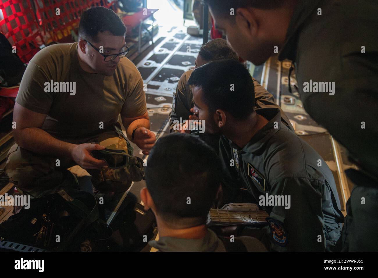 U.S. Air Force Tech. Sgt. Adam Walenski, 36th Expeditionary Airlift ...