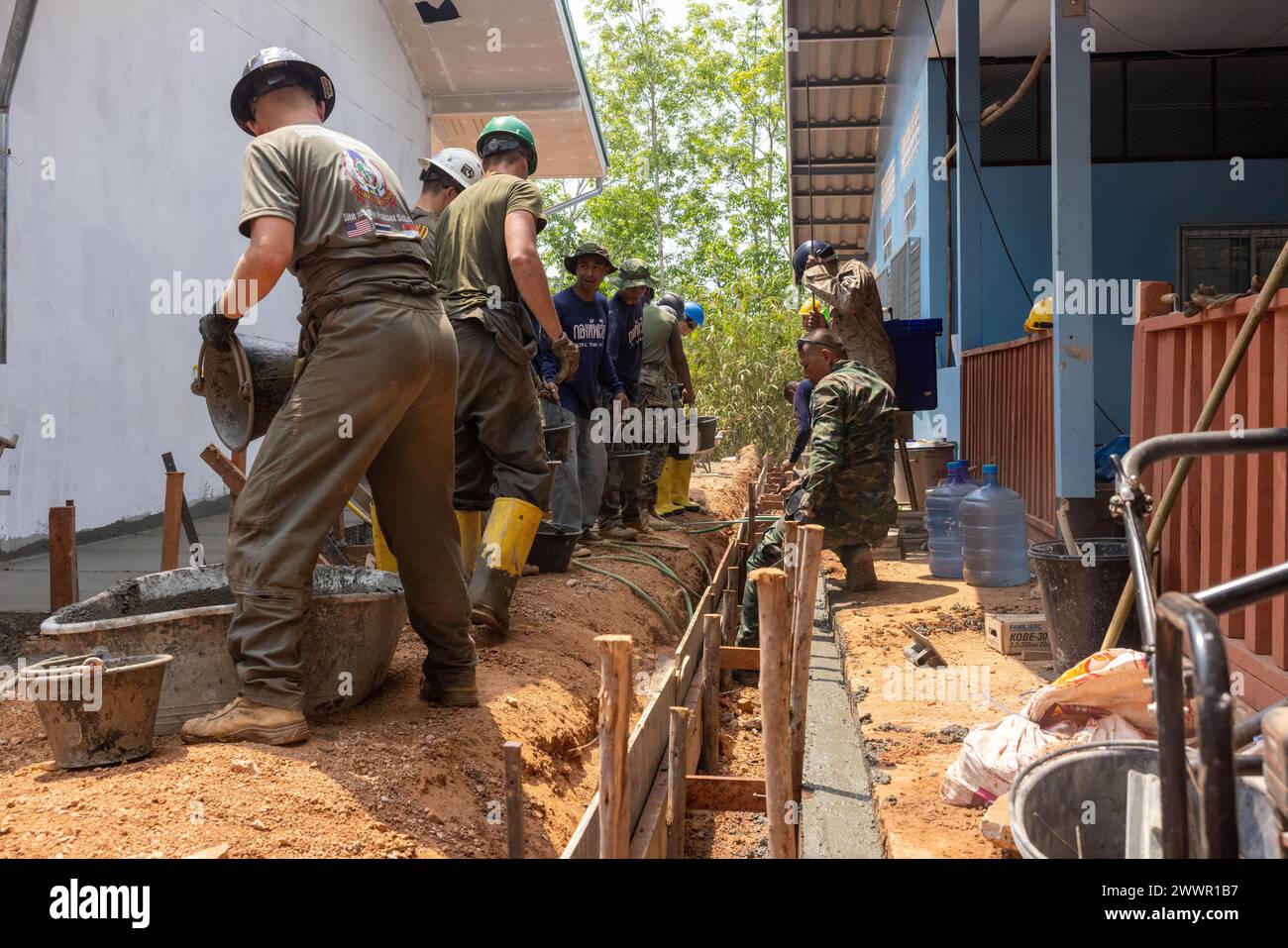 U.S. Marines with Marine Wing Support Squadron (MWSS) 171, Marine ...