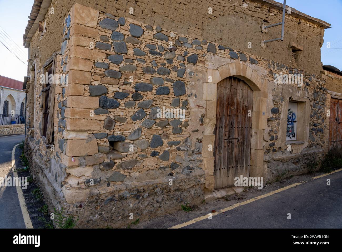 Cyprus village doors hi-res stock photography and images - Alamy