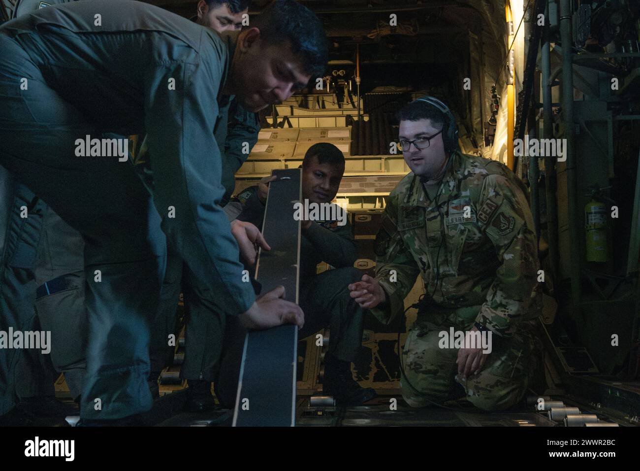 U.S. Air Force Tech. Sgt. Adam Walenski, 36th Expeditionary Airlift ...