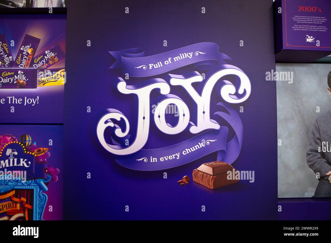 Vintage replica Cadbury's Dairy Milk Advertising signs of their ...