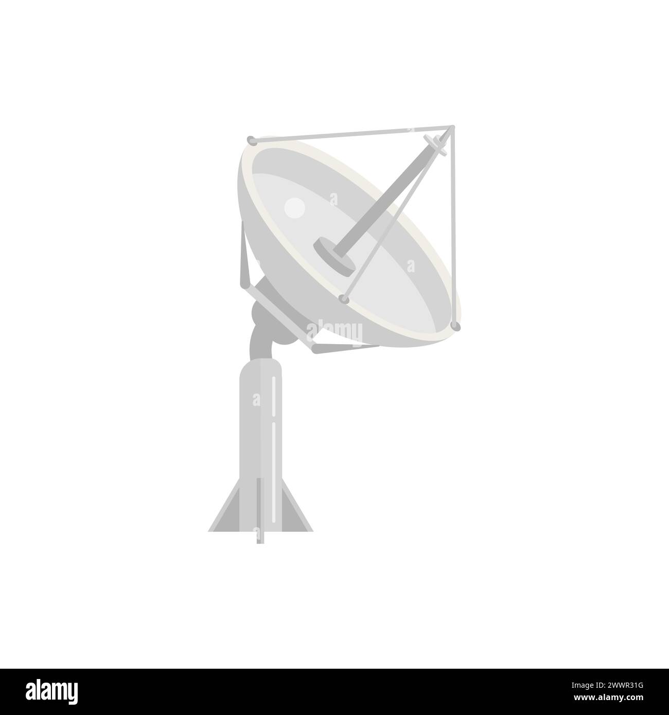 Satellite antenna for radio telecommunication, astronomical telescope ...