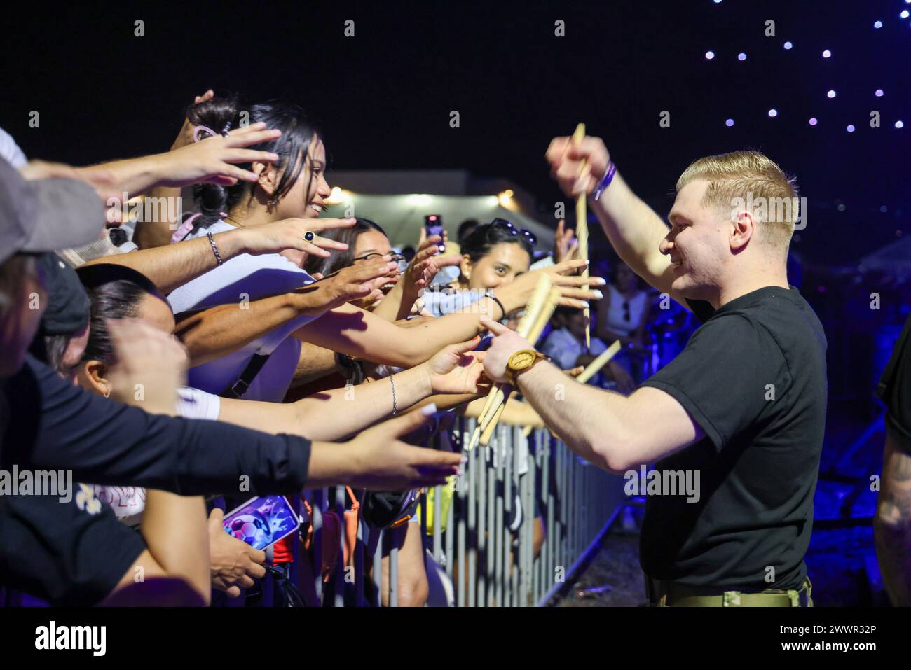 Sgt. 1st Class David Selmer, a drummer and production director with the ...