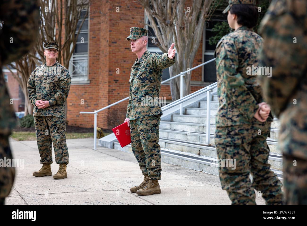 U.S. Marine Corps Sgt Maj. Jason Hammock, sergeant major of Marine ...