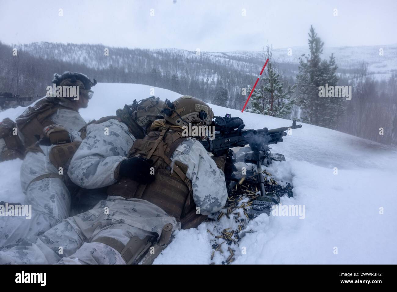 U.S. Marines with Bravo Company, 1st Battalion, 2nd Marine Regiment ...