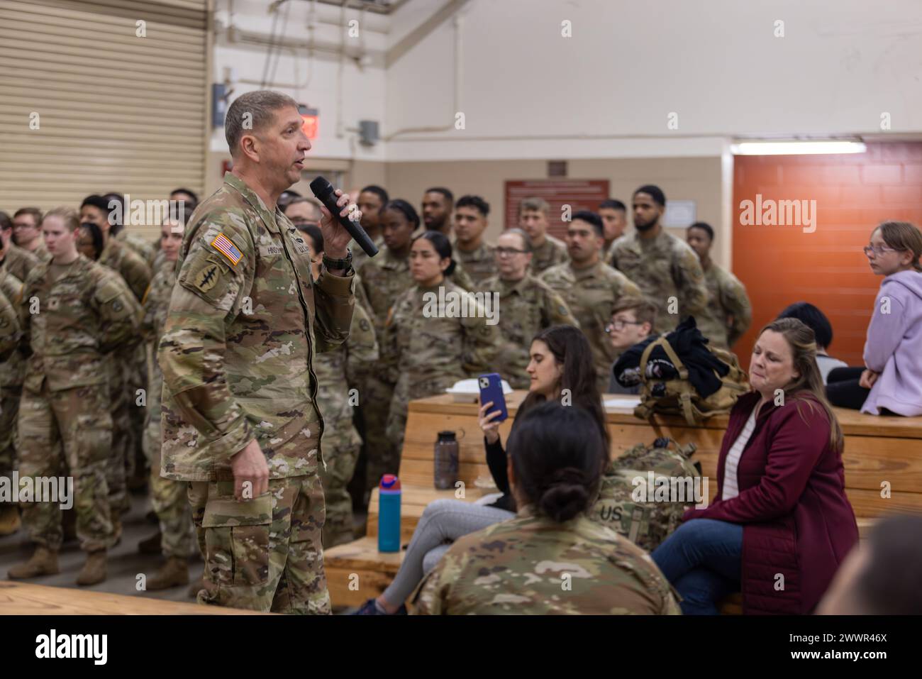 U.S. Army Brig. Gen. John Hinson, the commander of the 3rd ...