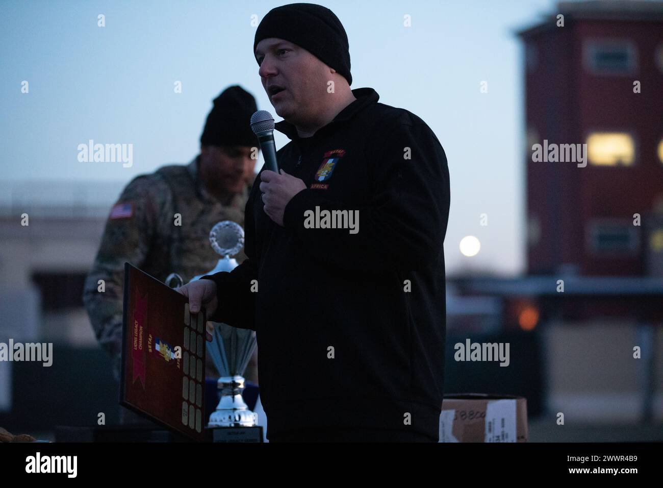 U.S. Army Lt. Col. Corbett Baxter, U.S. Army Southern European Task ...