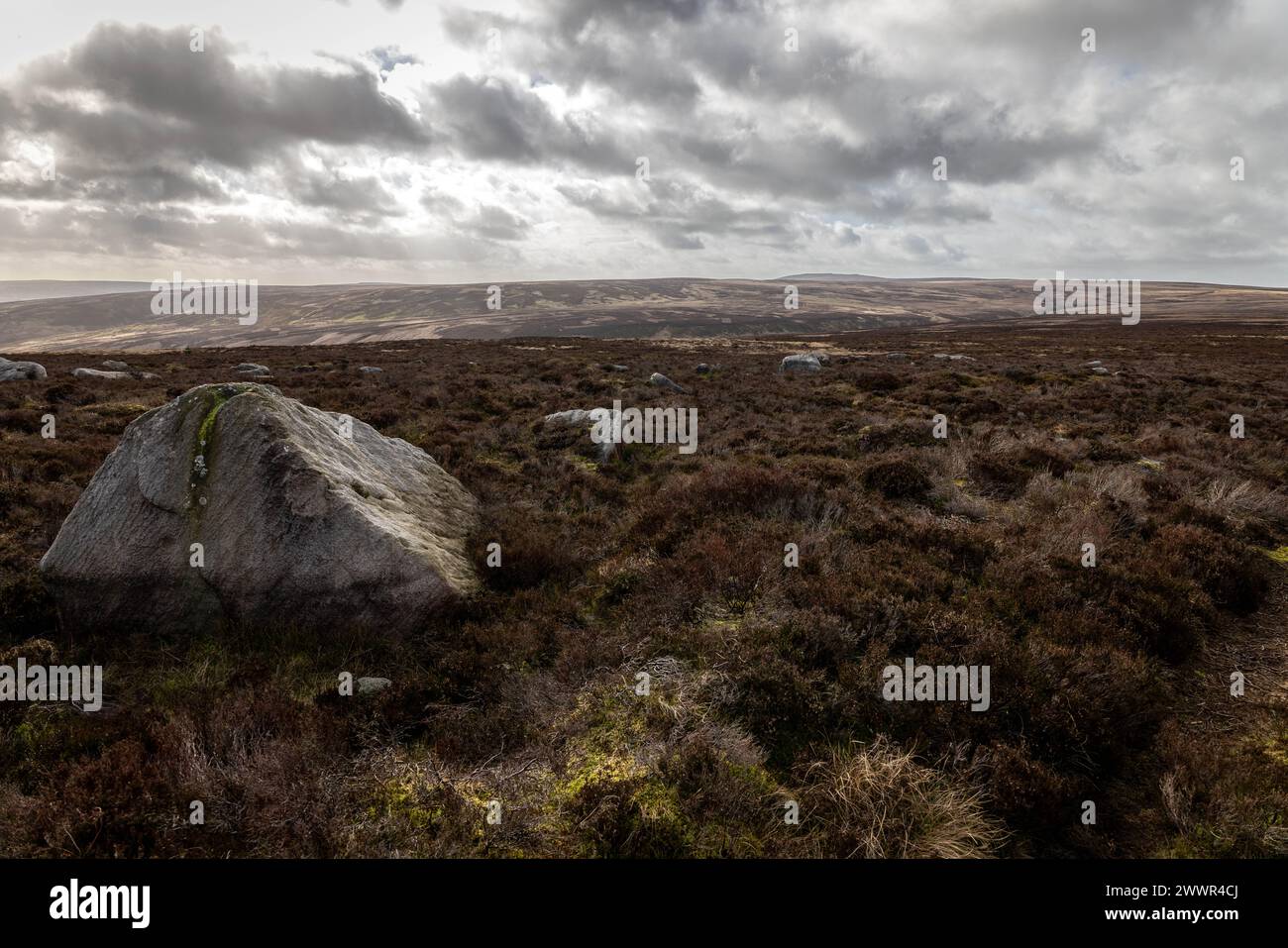 Bronte moors wind farm hi-res stock photography and images - Alamy