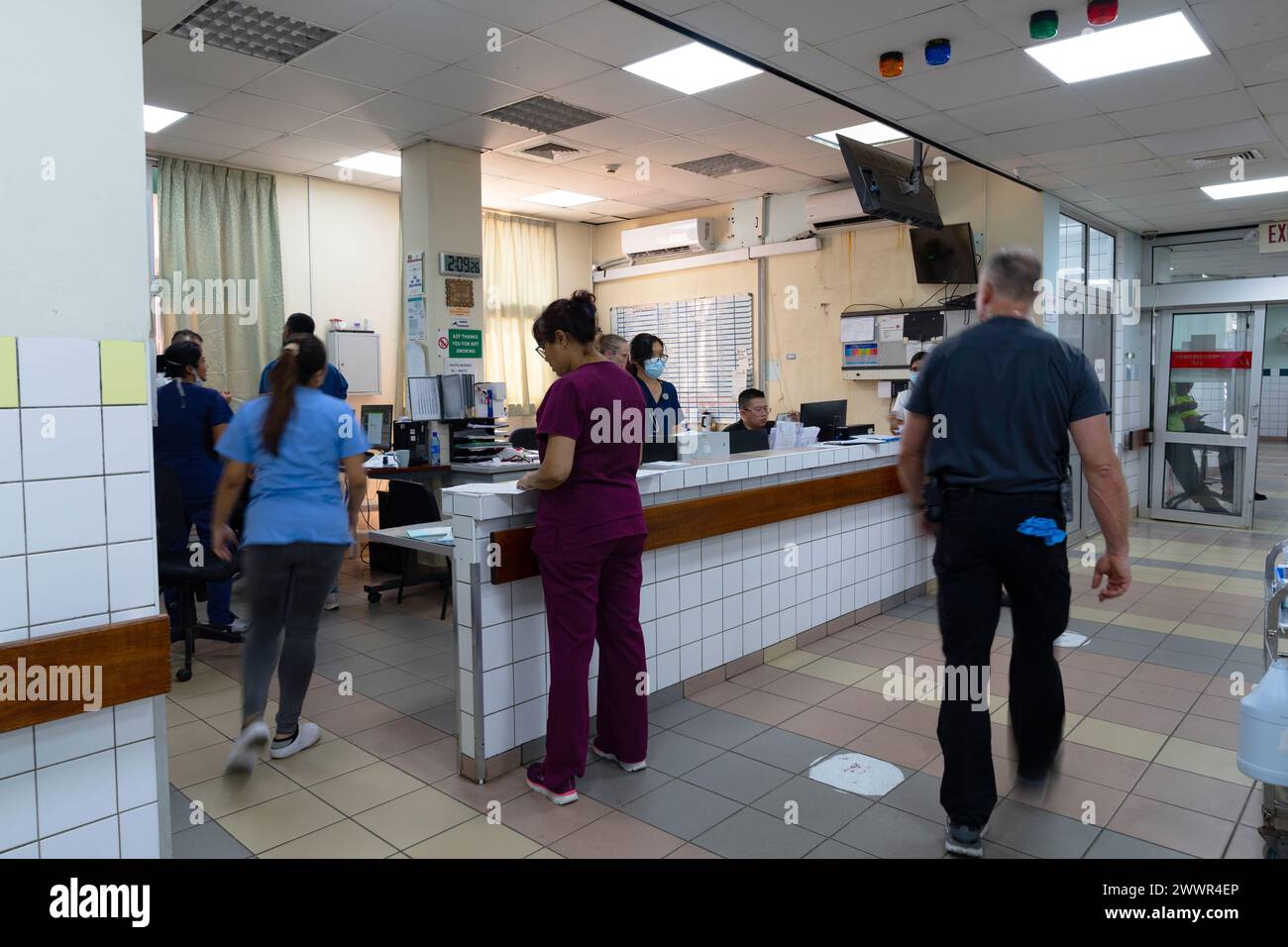 U.S. Air Force Reserve and Suriname medical personnel work together at ...
