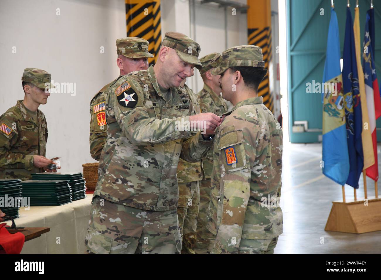 Soldiers from Alpha Battery, 5th Battalion, 4th Air Defense Artillery ...