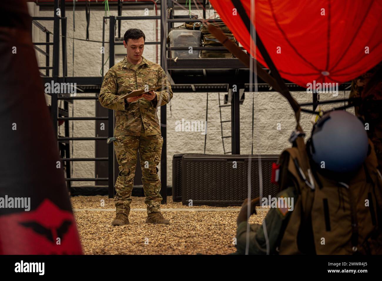U.S. Air Force Airman 1st Class Adam Breckenridge, a 1st Special ...
