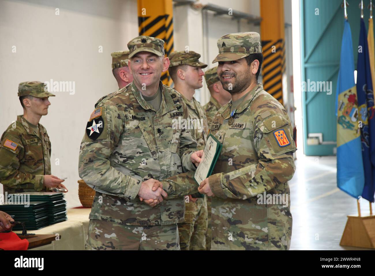 Soldiers from Alpha Battery, 5th Battalion, 4th Air Defense Artillery ...