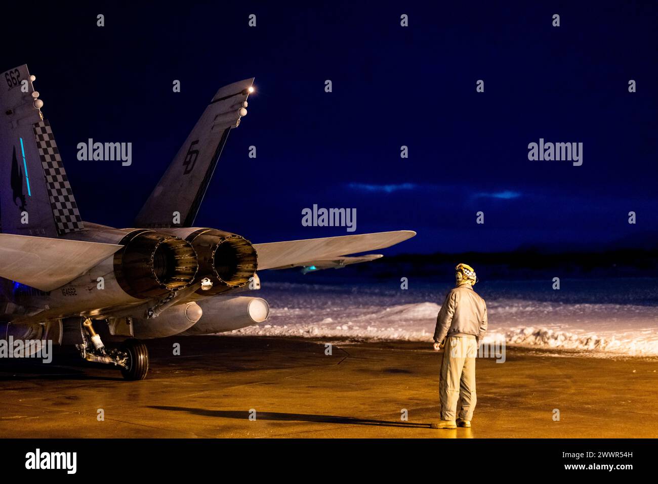 U.S. Marine Corps Cpl. Karson Frank, a native of California and a fixed ...