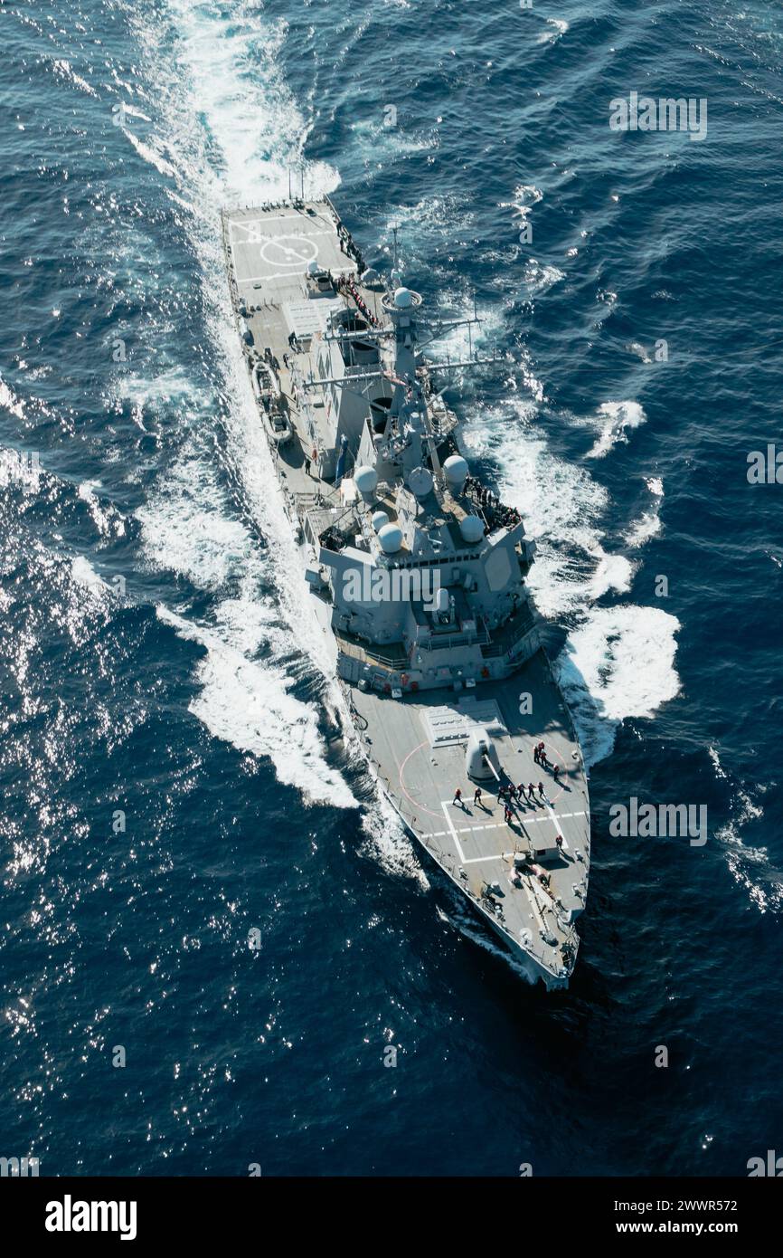 Arleigh-burke class guided-missile destroyer USS Porter (DDG 78 ...