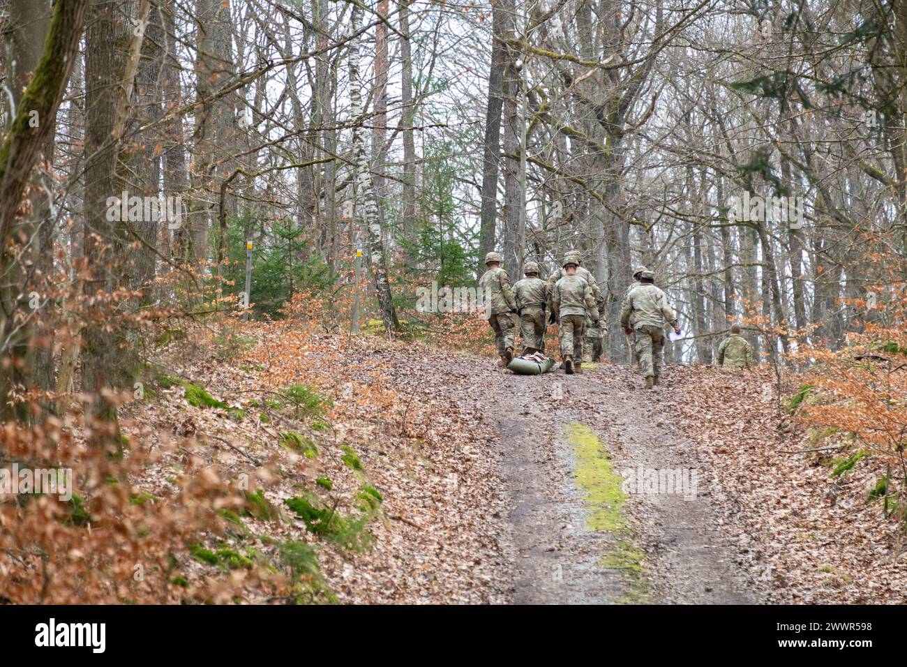 U.S. Soldiers with 30th Medical Brigade, 21st Theater Sustainment ...