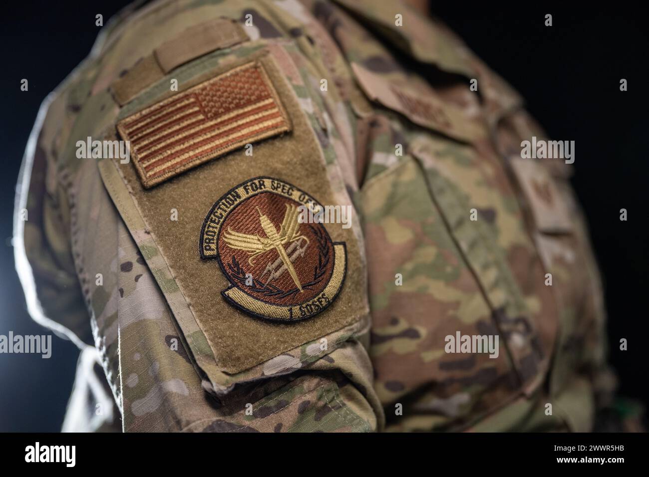 U.S. Air Force Staff Sgt. Myka Torres, a 1st Special Operations ...