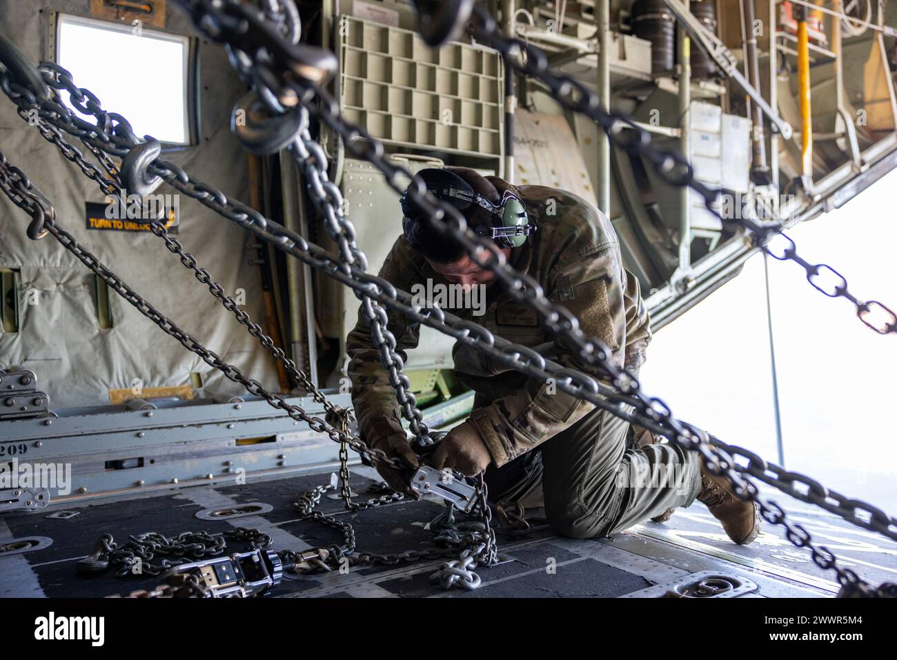 Tech. Sgt. Eric Junquera, a loadmaster with the New York Air National ...