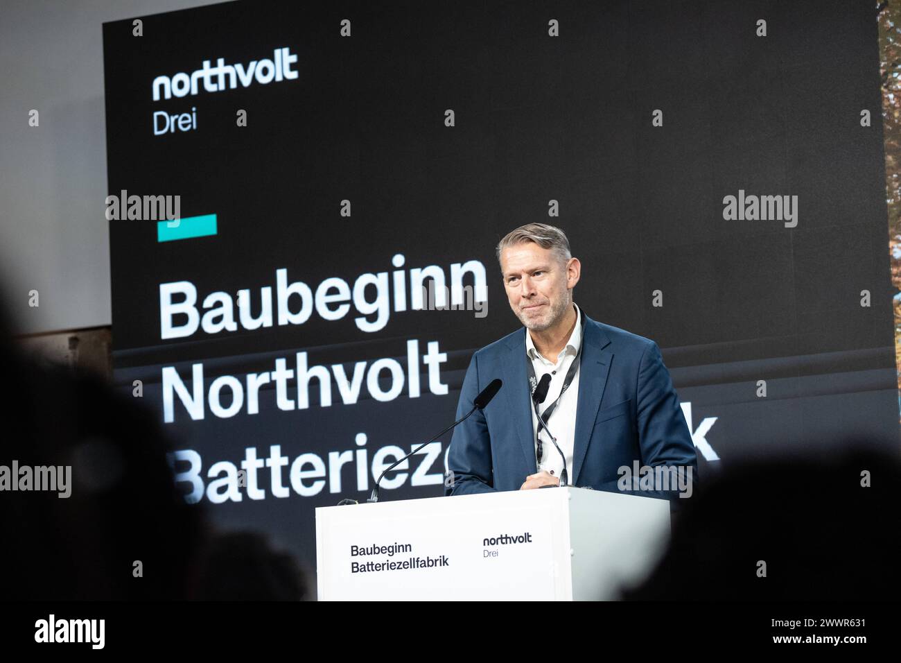 Northvolt - Baubeginn Batteriezellfabrik bei Heide in Schleswig ...