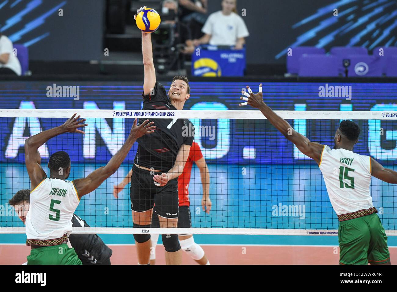 Christian Fromm (Germany), Joseph Kofane, Yvan-Arthur Kody (Cameroon ...