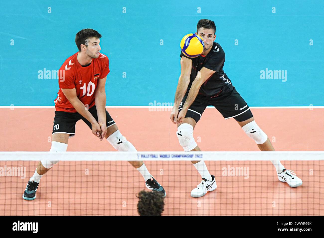 Moritz Reichert, Julian Zenger (Germany). Volleyball World Championship ...