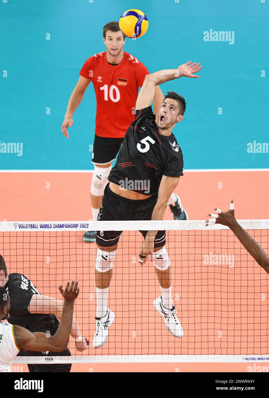 Moritz Reichert (Germany). Volleyball World Championship 2022 Stock ...