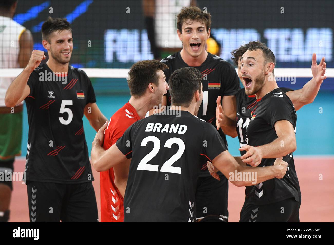 Germany National Volleyball team celebration. Volleyball World ...