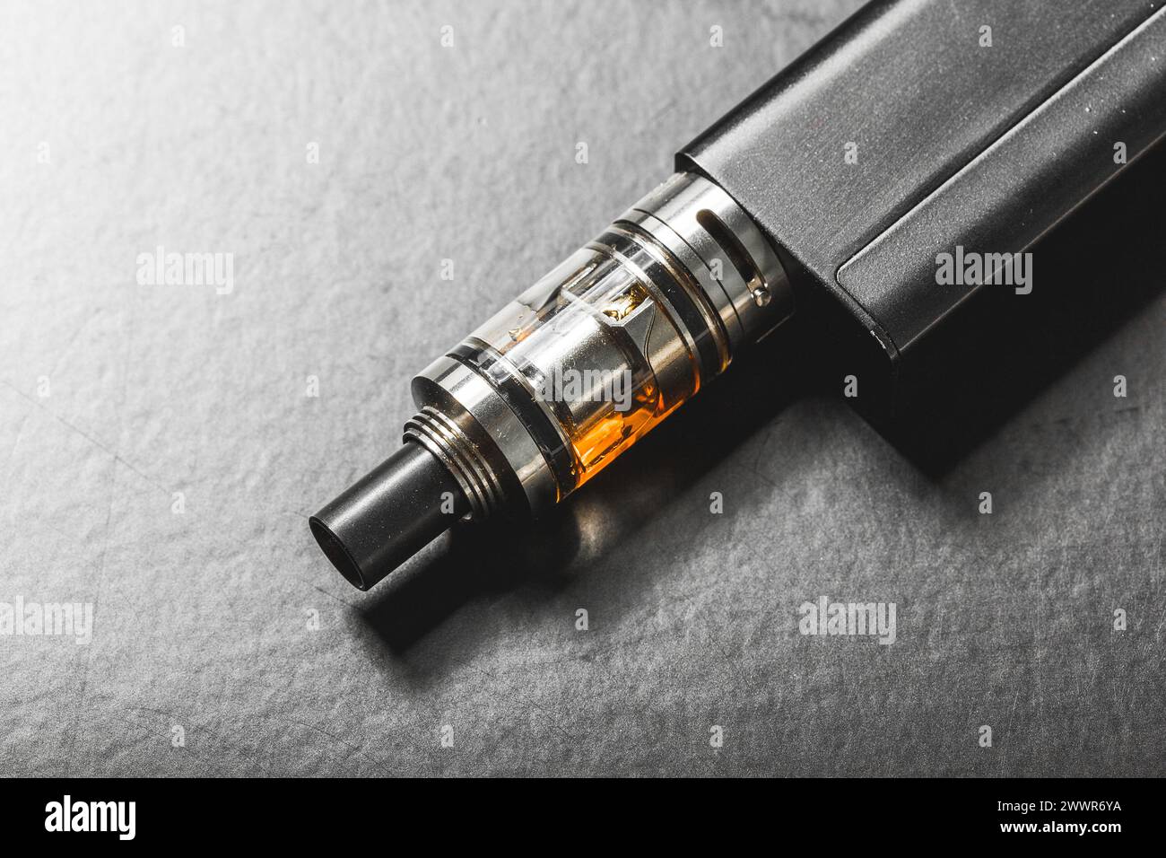 The most popelar modern electronic cigarette over black background ...