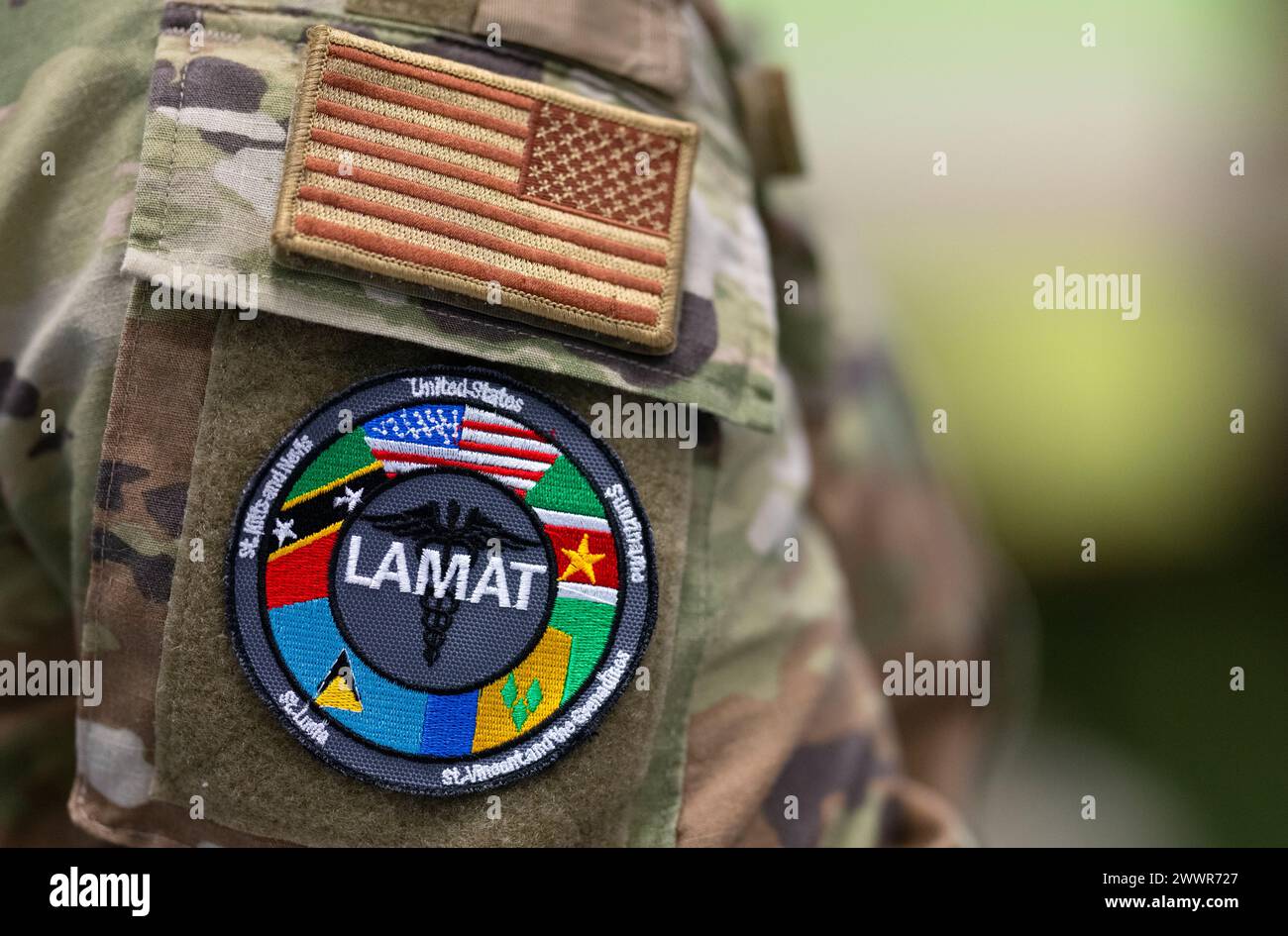 A patch embolizing the Lesser Antilles Medical Assistance Team mission ...