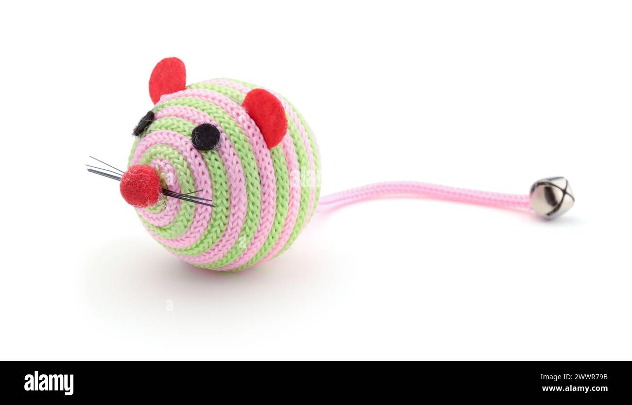 Colorful animal toy mouse isolated on white Stock Photo - Alamy