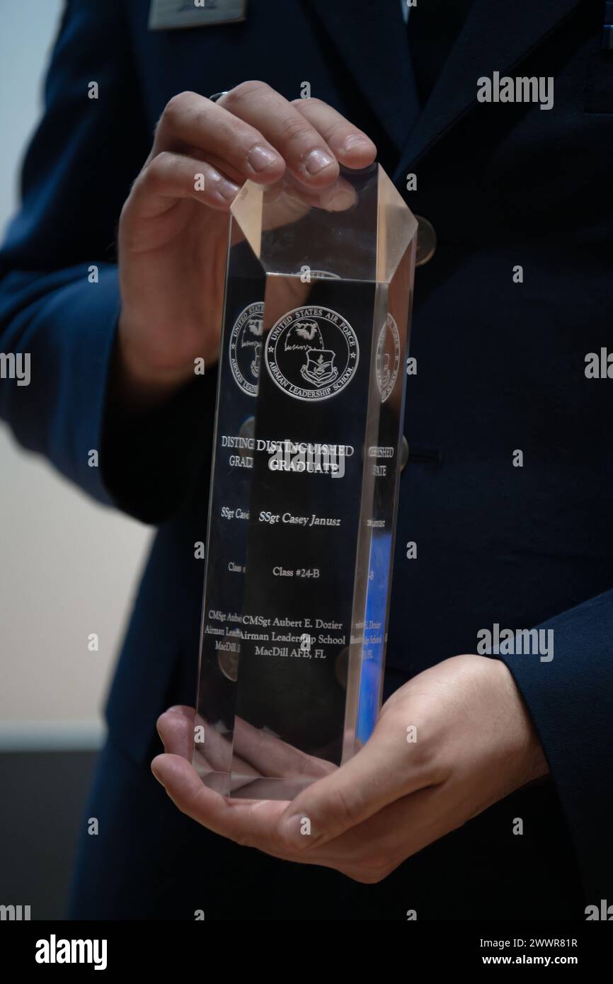 U.S. Air Force Staff Sgt. Casey Janusz, 50th Air Refueling Squadron ...