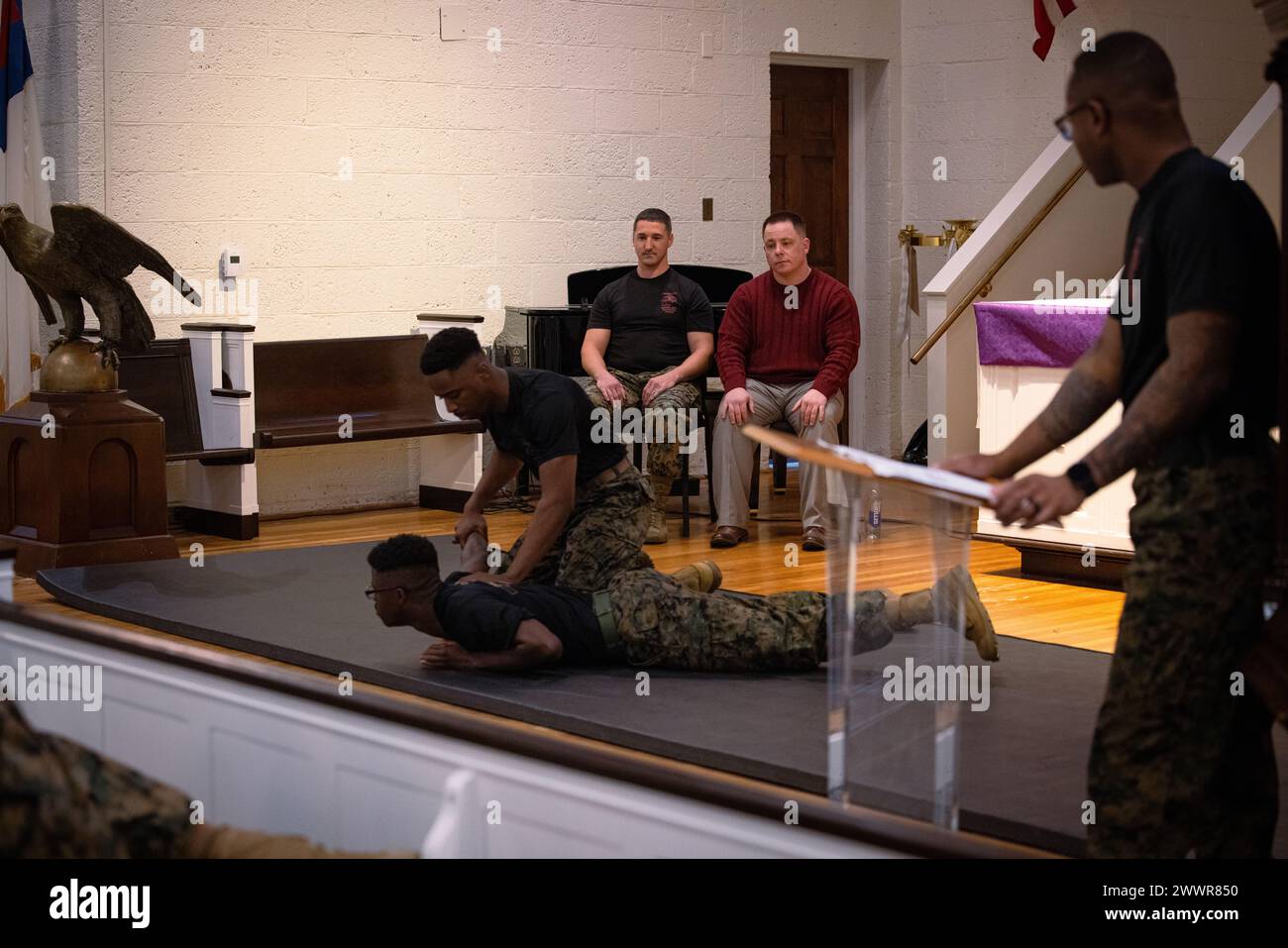 Graduates of Marine Corps Martial Arts Instructor Course (MAIC) 43-24 ...