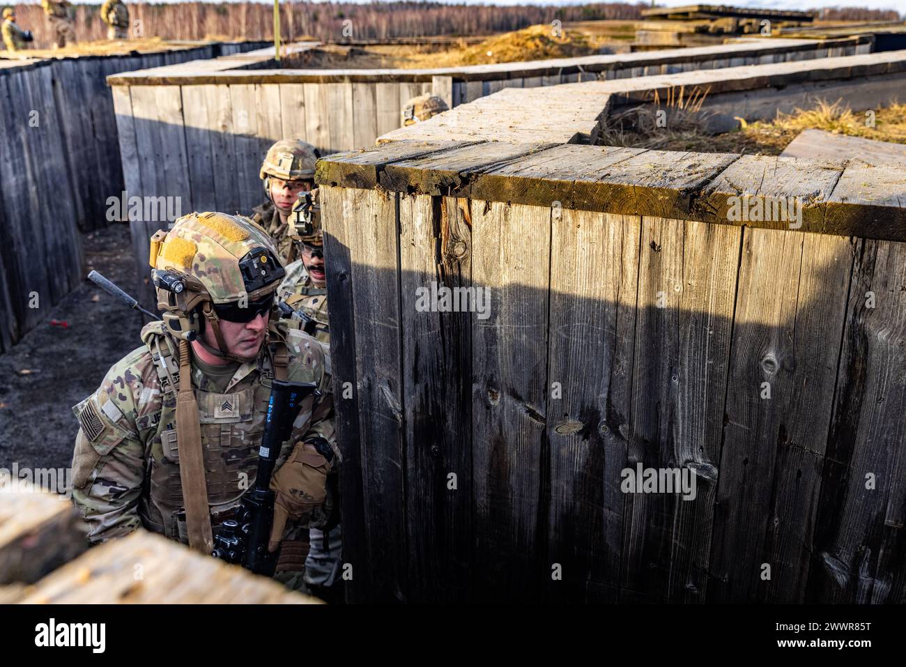 U.S. Army Calvin Jefferson, attached to 3rd squadron, 2nd Cavalry ...