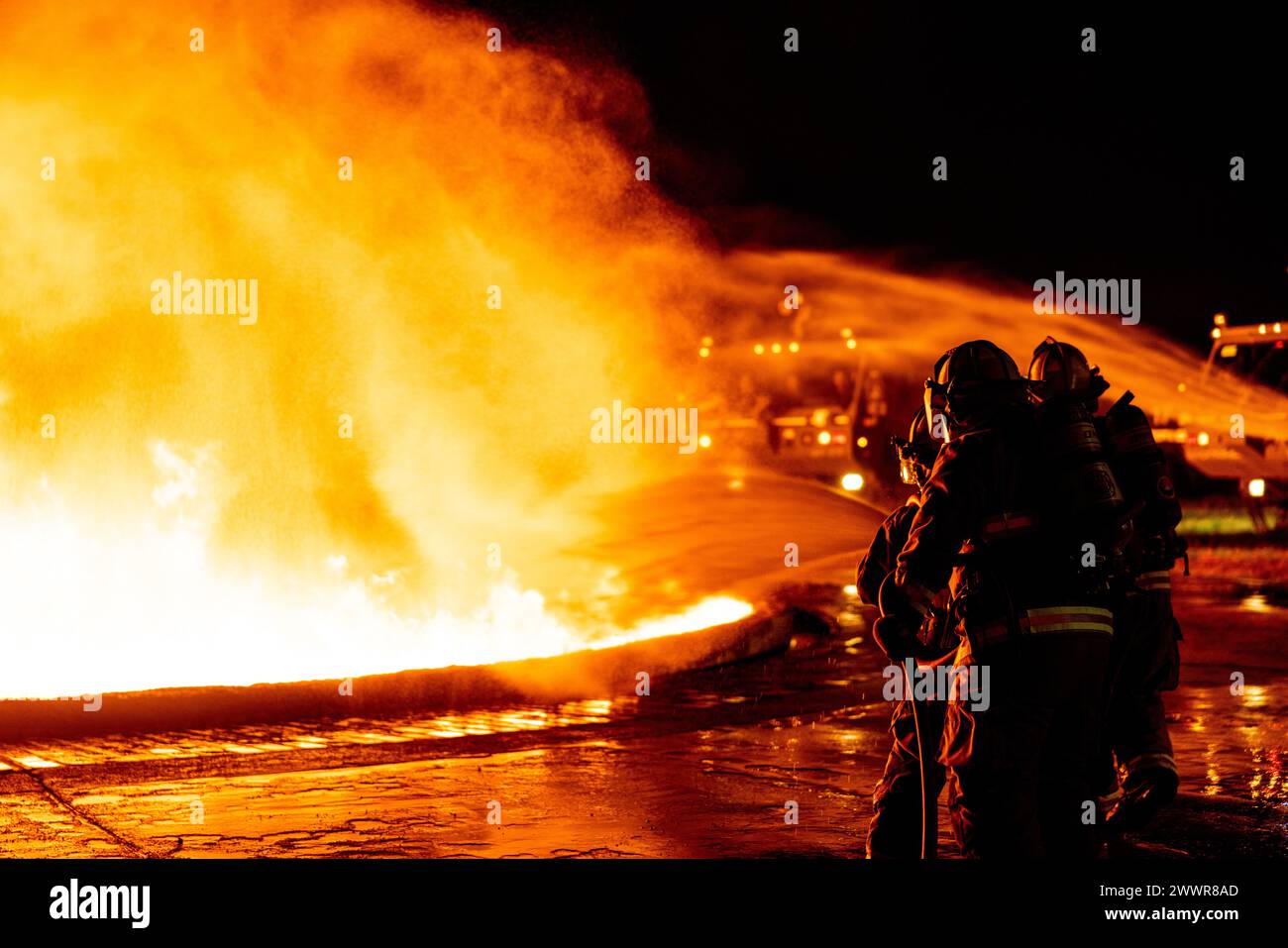 U.S. Marines with Marine Wing Support Squadron 172, 1st Marine Aircraft ...