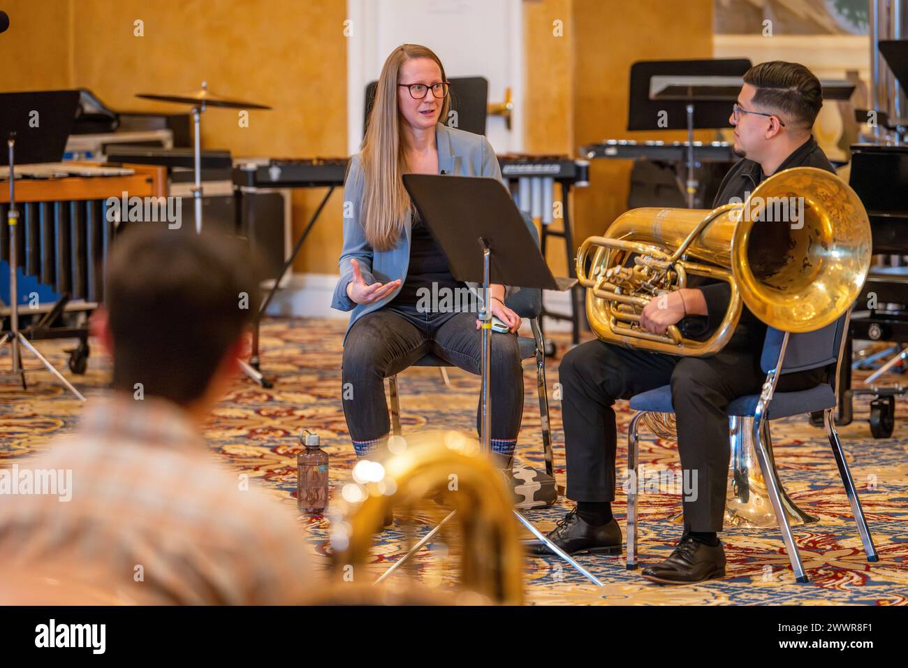 Female school principal hi-res stock photography and images - Alamy