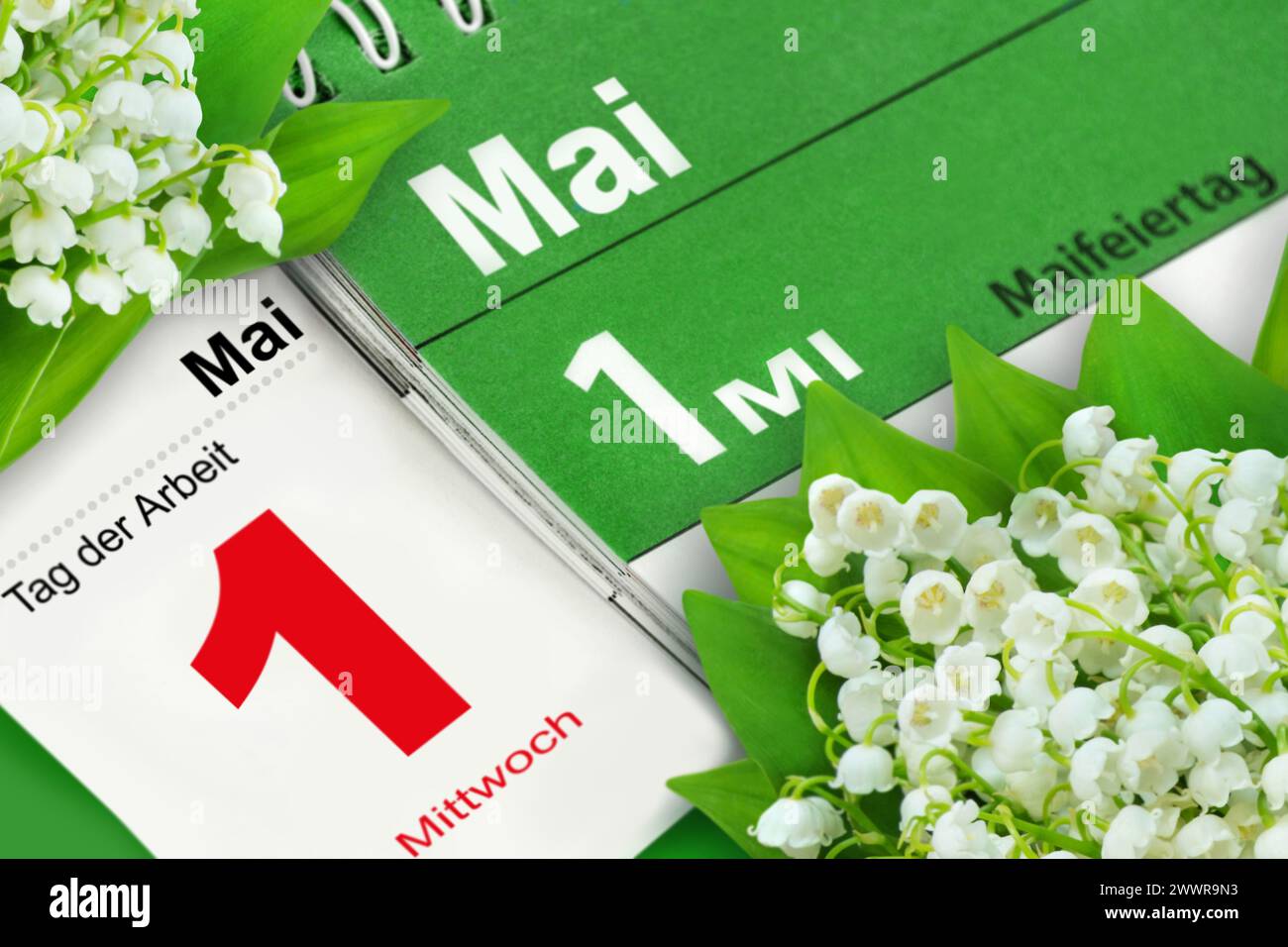 German calendar 2024 May 1 Wednesday Labor Day, May Day, National ...