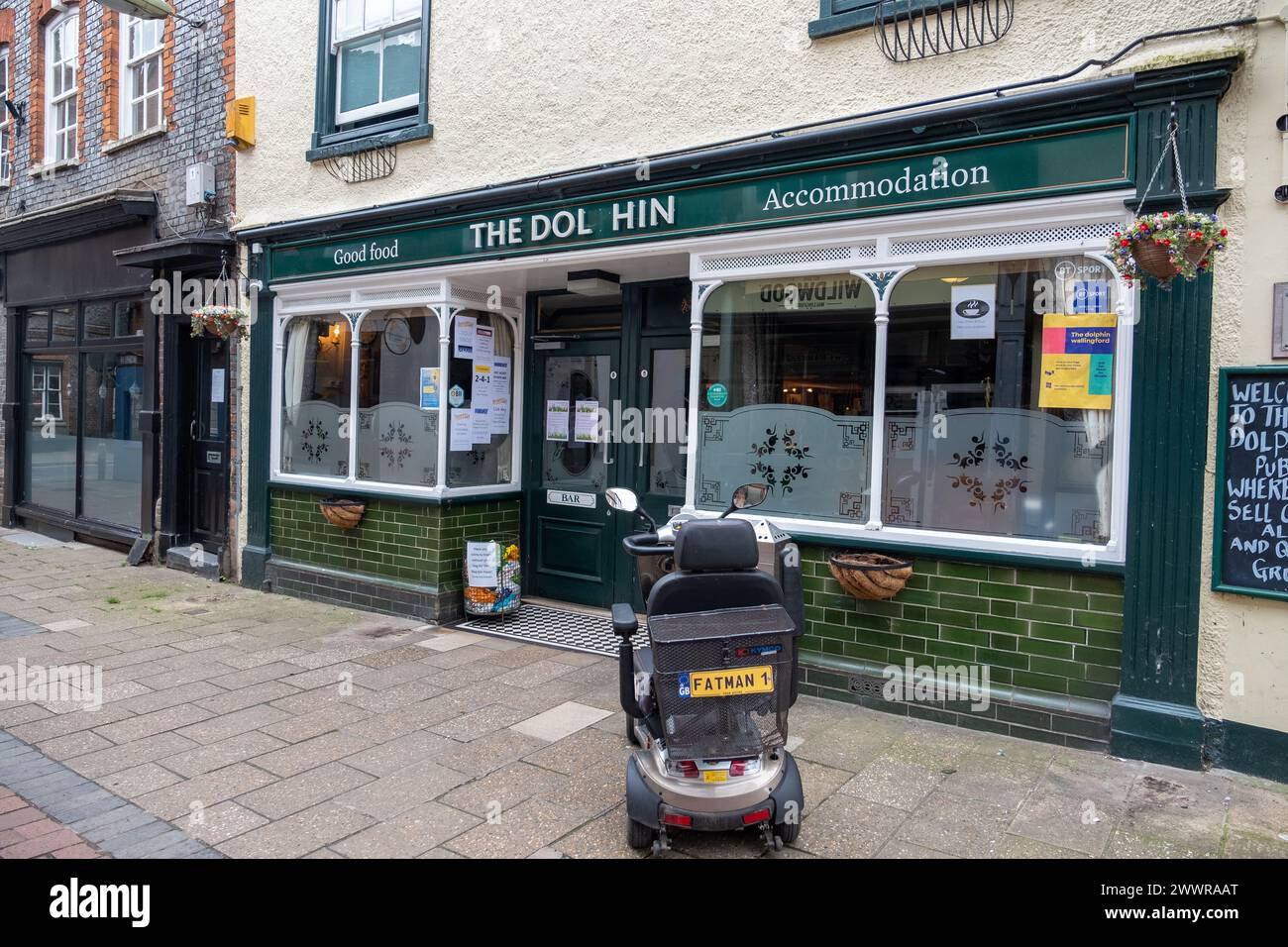 The Dolphin, Wallingford Stock Photo - Alamy