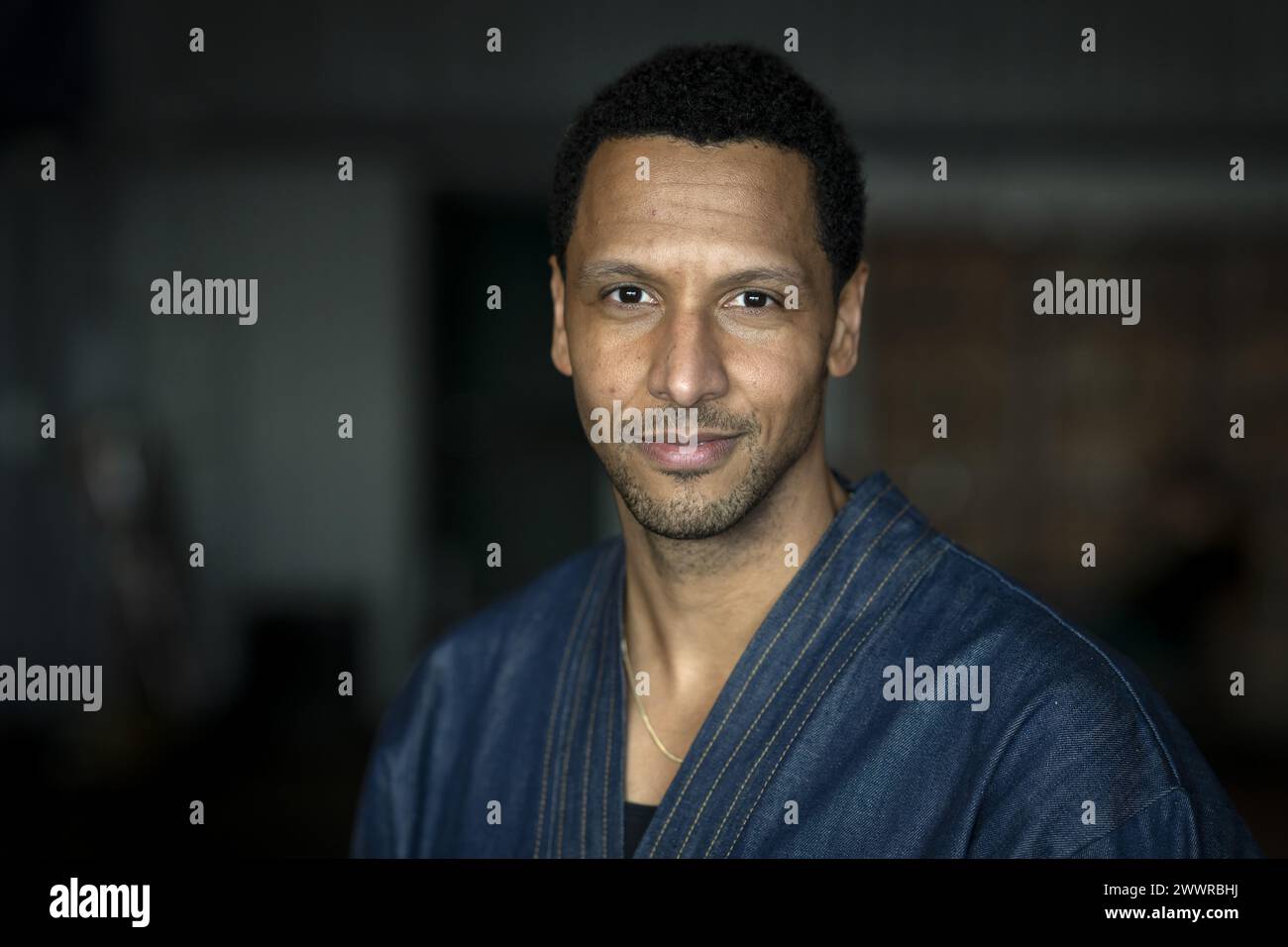 AMSTERDAM - Portrait of actor Tarikh Janssen during the press day of ...